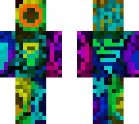 Rainbow Genesis | Minecraft Skin