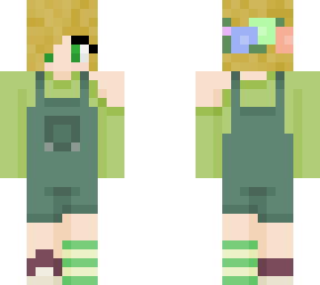 Spring overalls! | Minecraft Skin