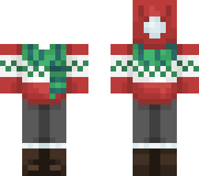 Christmas Skin Template | Minecraft Skin