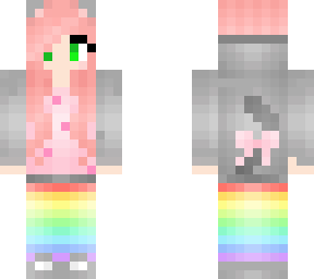 nyan cat girl | Minecraft Skin