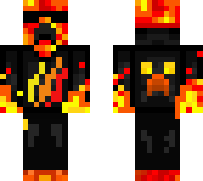 Fire Hands Minecraft Skins