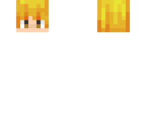 Zenitsu head base | Minecraft Skin