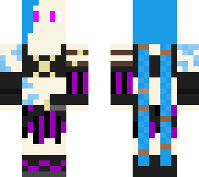 jinx arcane | Minecraft Skins