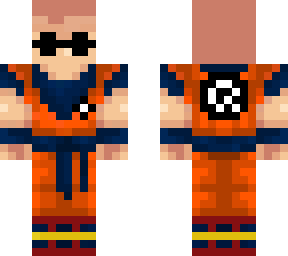 Bald Goku / Goku Calvo | Minecraft Skin