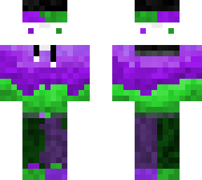 BHvoid Green and purple (works best with Zyph cape) | Minecraft Skin