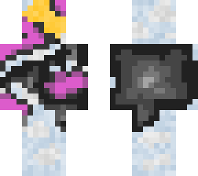 corrupted sky character | Minecraft Skin