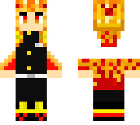 rengoku d | Minecraft Skins