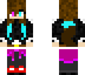 Martha End Hunter 1.2 | Minecraft Skin