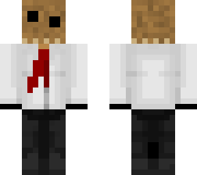 paper bag head | Minecraft Skins