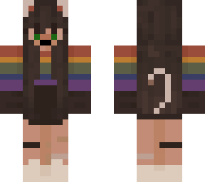rainbow cat | Minecraft Skins