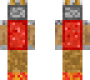 redstone man | Minecraft Skin