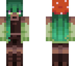 Forest Girl Minecraft Skins