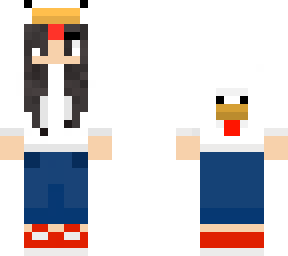 Chicken Girl Minecraft Skins