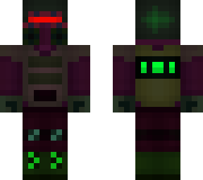 Cruelty Squad - Security, Redefined Elite | Minecraft Skin