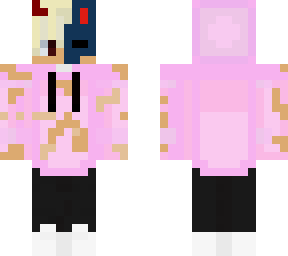 Half Mask Minecraft Skins