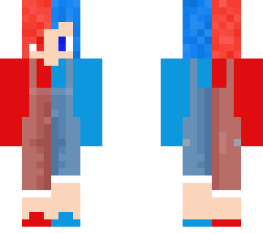 hot and cold | Minecraft Skin