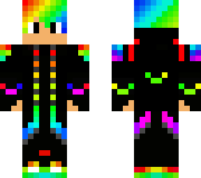 rainbow gamer | Minecraft Skins