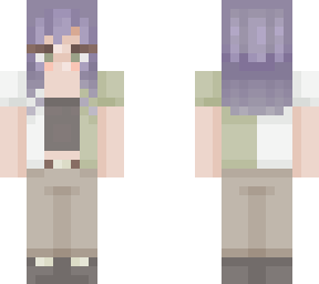 peri split shirt | Minecraft Skin