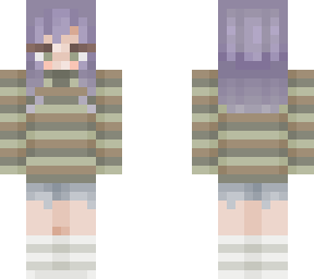 peri stripes | Minecraft Skin