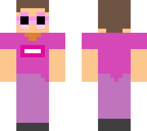 Pink Parrots GNF Skin | Minecraft Skin