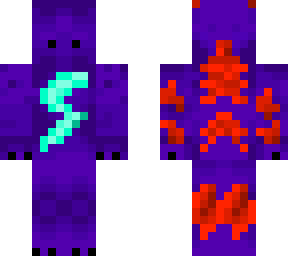 Purple Acid Storm dragon | Minecraft Skin