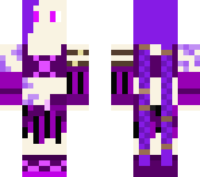 Purple Jinx | Minecraft Skin