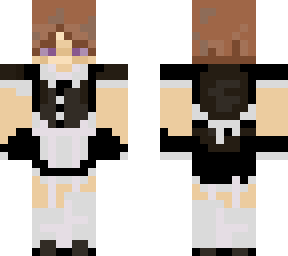 Boy maid dress | Minecraft Skin