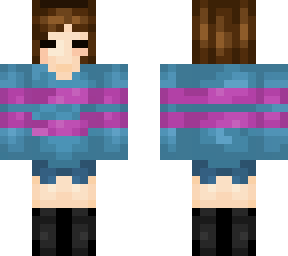 Frisk Minecraft Skins