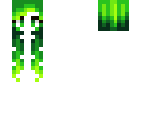 Female HB - Monster Neon Green | Minecraft Skin
