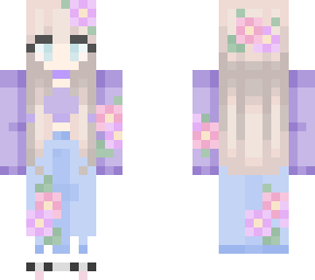 Flower outfit v.2 | Minecraft Skin