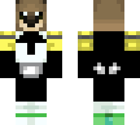 Shadow tails cargando a big floppa | Minecraft Skin