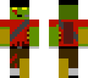 Voodoo Cursed Red Scout | Minecraft Skin