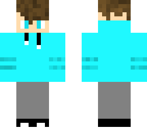 Cyan Boy:-) | Minecraft Skin