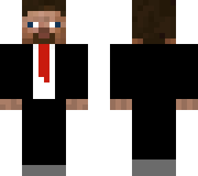 drunk steve in suit and tie, NOT MINE!. | Minecraft Skin