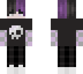 Purple Skull | Minecraft Skin