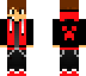RED GAMER | Minecraft Skin