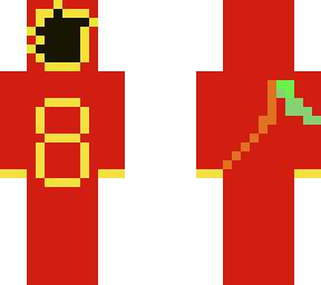 The red wizard skin | Minecraft Skin