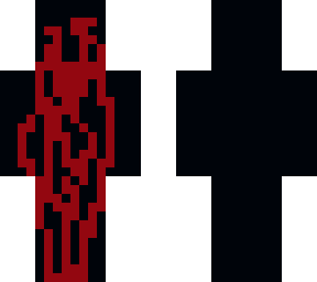 Creepy Scary Gorey Shadow Blood Horror Minecraft Skins