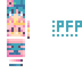 Blue Axolotl // Pfp | Minecraft Skin