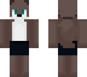 changed-brown wolf transfur | Minecraft Skin