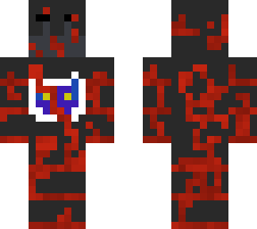 Fire cracked armor | Minecraft Skin