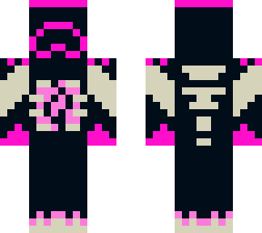 The pink warden | Minecraft Skin