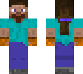 robot steve | Minecraft Skins