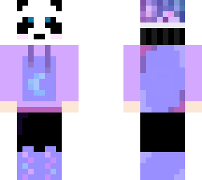 Panda mask | Minecraft Skin