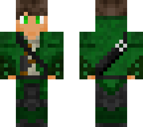 PVP cool green gun skin | Minecraft Skin