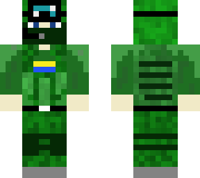 Ukraine soldier | Minecraft Skin