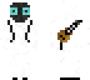 Boywithuke All White | Minecraft Skin