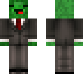 Derp Zombie Business man | Minecraft Skin