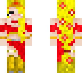 fire princess | Minecraft Skin