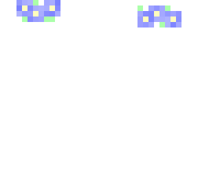 Flower Crown [Cornflower Blue] - Accessory Base | Minecraft Skin
